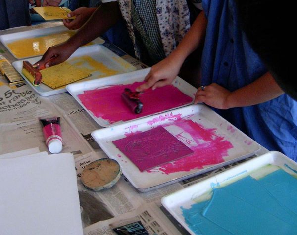Brava Art Press » Printmaking for young children